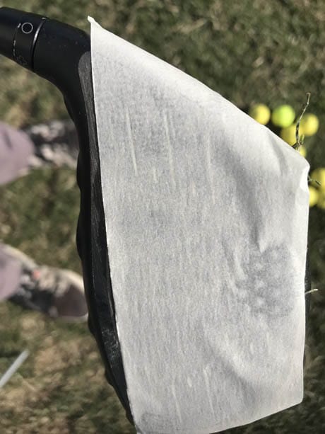 Use masking tape to diagnose mishit drives - Alabama Golf News